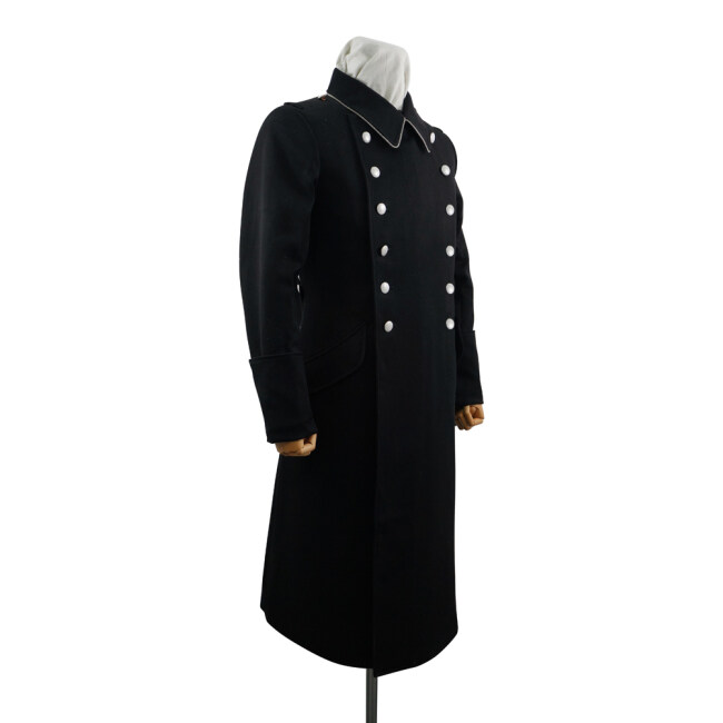 WWII German M32 Allgemeine SS Officer Wool Greatcoat -Military Harbor WWII German M32 Allgemeine SS Officer Wool Greatcoat -Military Harbor